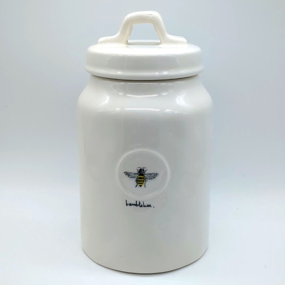 Rae Dunn | Kitchen | Rae Dunn Magenta Collection Bumble Bee Canister ...